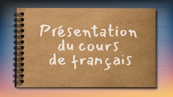 Présentation 4E | Genially