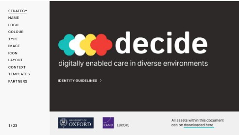 Decide - brand guidelines