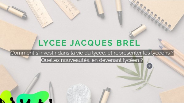 PRESENTATION VIE LYCEE | Genially