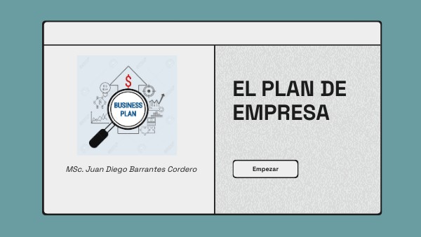 FE_EL PLAN EMPRESA | Genially