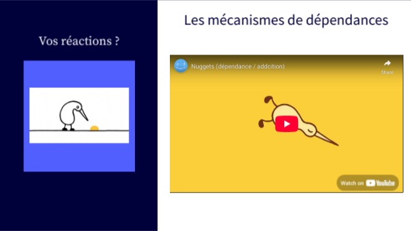 Mécanisme de dépendance | Genially