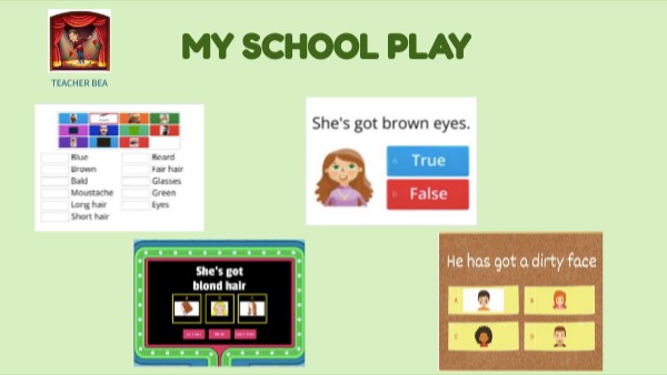 YEAR 3. MY SCHOOL PLAY 2 | Genially