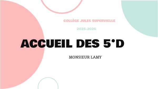 Accueil 4D - 2024-2025 | Genially