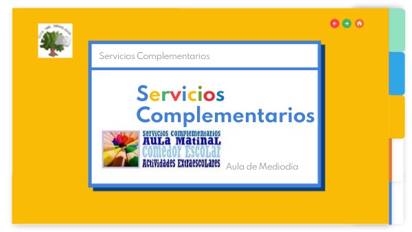 Información Servicios Complementarios 23-24 | Genially