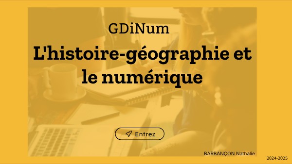 Formation numérique | Genially