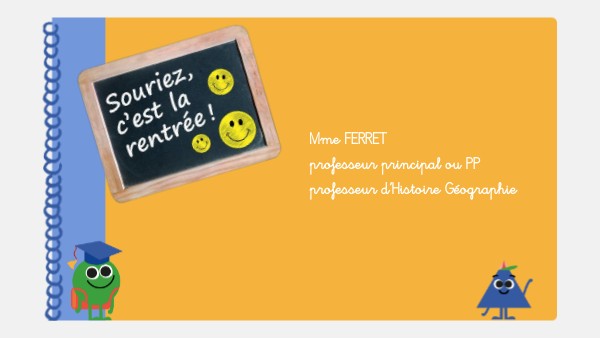 Rentrée 6ème | Genially