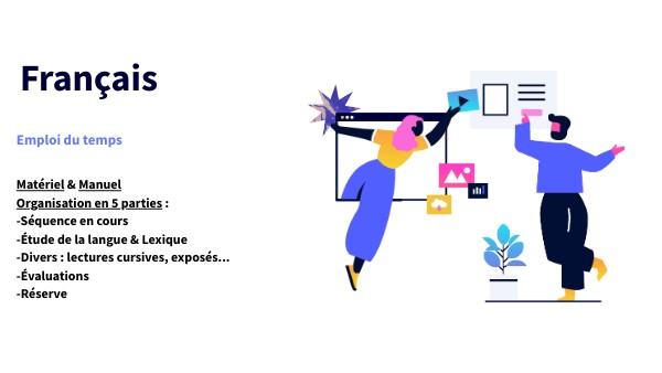 Diapo rentrée 4ème | Genially