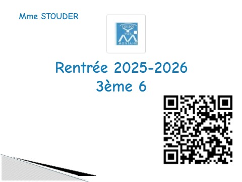 Rentrée-3e-2023-2024 pour Genially | Genially