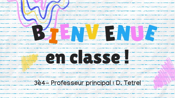 Accueil 3è4 - 2023/2024 | Genially