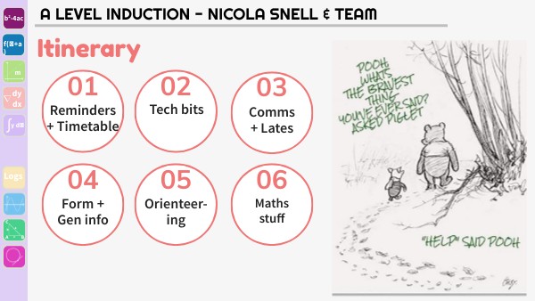 A Level - Induction | Genially