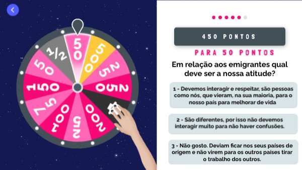 Roleta da Interculturalidade | Genially