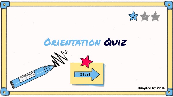 Orientation QUIZ | Genially