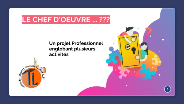 CHEF D'OEUVRE 1ER MCV B 2023 2025I