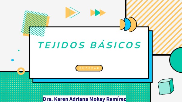 TEJIDOS BASICOS | Genially