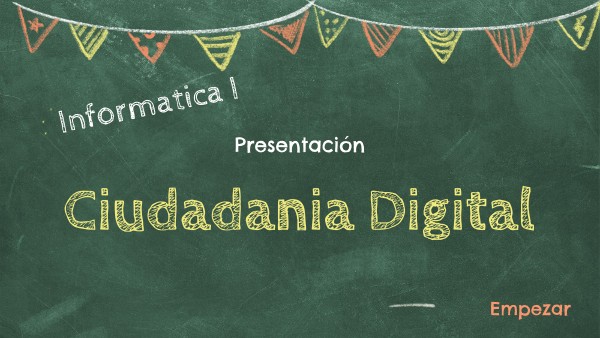 Ciudadania digital | Genially