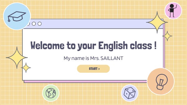 5ème_Classroom English | Genially