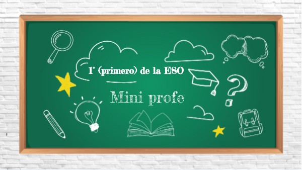 Mini profe 5 AB | Genially