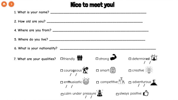 4e - Unit 1 - survivor | Genially