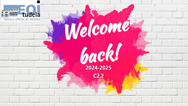 Welcome! EOIT C2.2. 2024-2025 | Genially