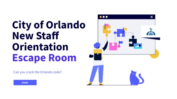 FPR New Staff Orientation Escape Room | Genially