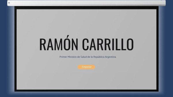 Ramón Carrillo | Genially
