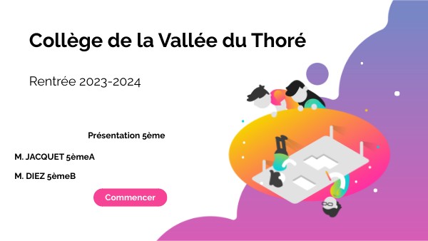 Présentation 2023-2024 5ème