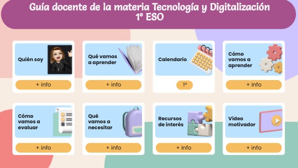 PRESENTACIÓN TECNO 1º ESO