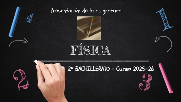 PRESENTACIÓN FÍSICA 2º BACH | Genially