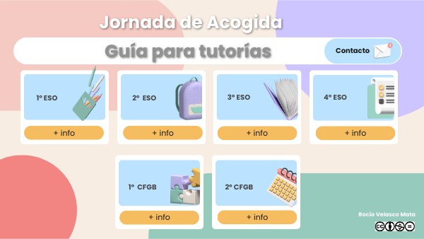 Jornada de Acogida. Guía para tutores | Genially