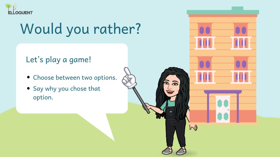 ELLoquent: This or that home edition elloquent.org | Genially