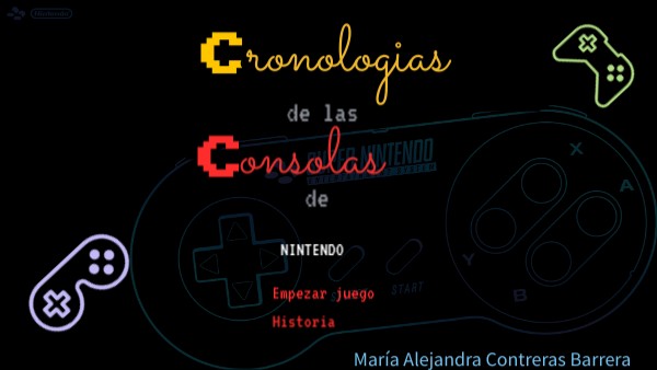 cronologia de consolas | Genially