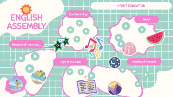 ENGLISH ASSEMBLY songs | Genially