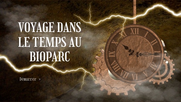 Voyage dans le temps au bioparc | Genially