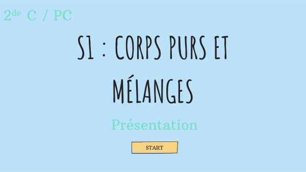 2deC-PC - S1 - Présentation