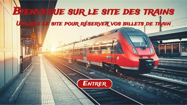 Réservation train | Genially