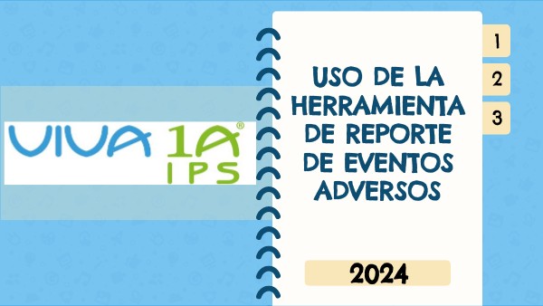 HERRAMIENTA DE REPORTE DE EVENTOS ADVERSOS | Genially
