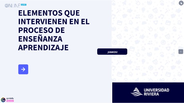 Elementos del proceso E-A | Genially