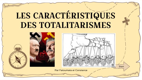 Les caractéristiques des totalitarismes