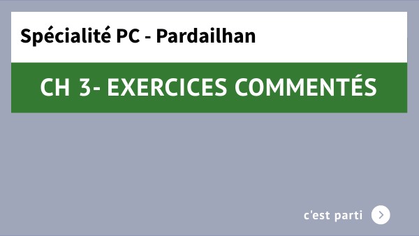Ch 3 - Exercices commentés | Genially