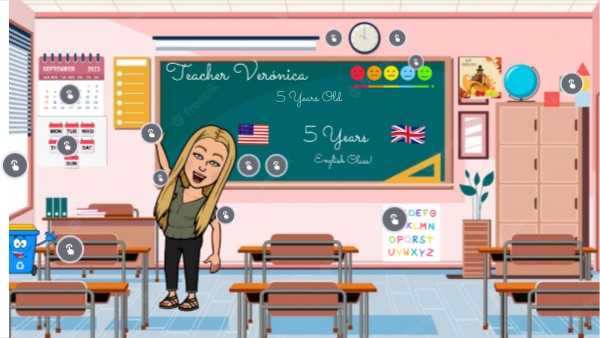 5 Years English Class | Genially