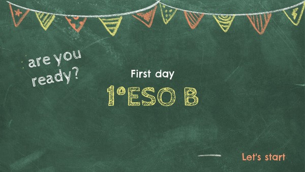 First day | Genially