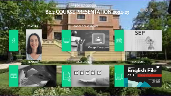 B2.2 First day 2024-2025 | Genially