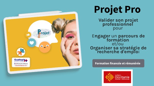 Copie - FLYER PROJET PRO 2023 - parcours long | Genially