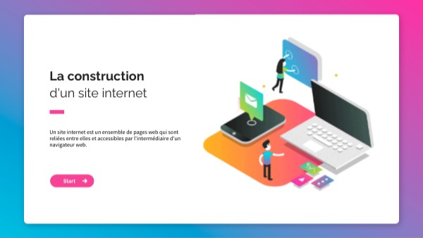 BTS NDRC - 15. La construction d'un site internet | Genially