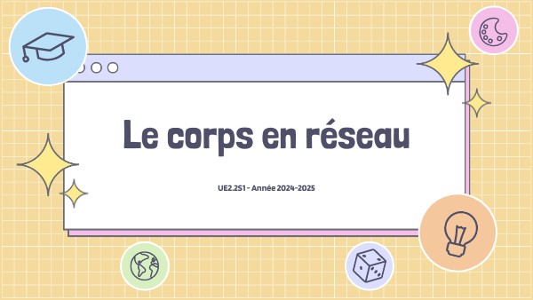 corps en réseau | Genially