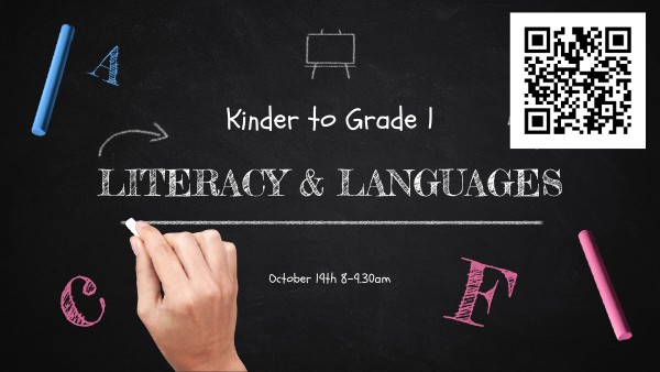 Kinder to G1 Language workshop - 2023