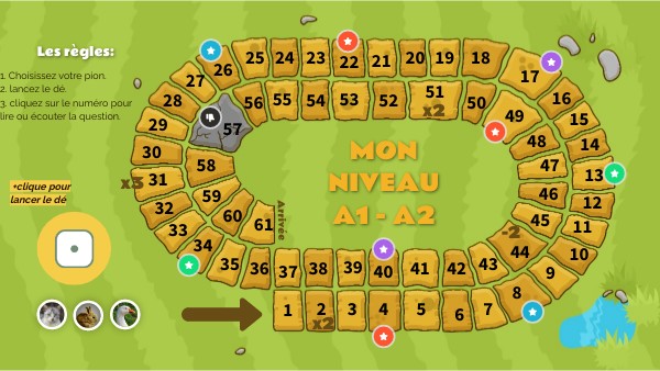 Mon niveau A1 - A2 | Genially