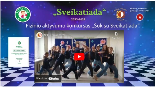 Virtualus stendas „Sveikatiada“ 2023-2024 m.m.