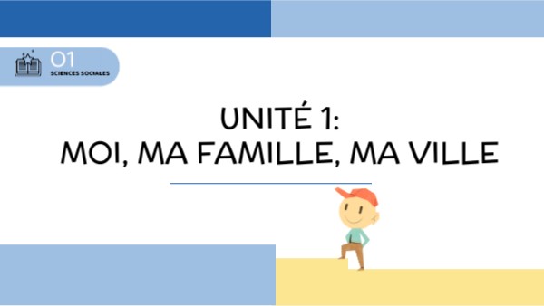 Unité 1 Sociales