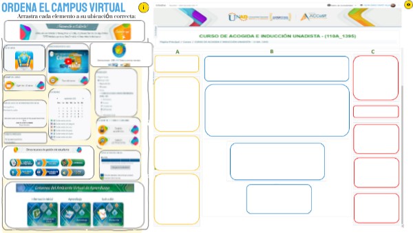 JUEGO ORGANIZO MI CAMPUS VIRTUAL | Genially